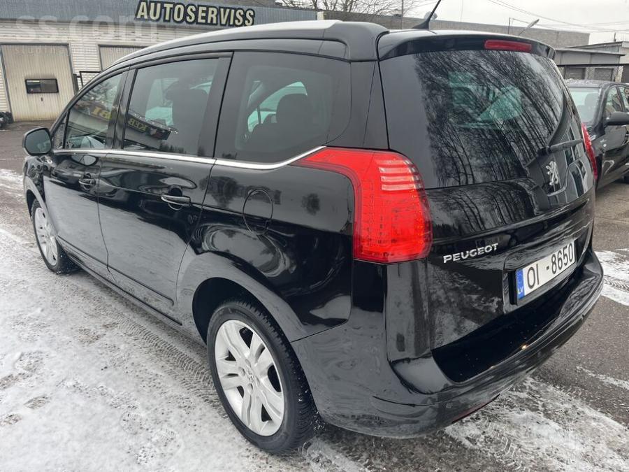 Melns Peugeot 5008 2012 Rīga, ar dzinēja tilpumu 2.00 L un nobraukumu 0 tūkst. km par 4990 €, foto 4 vietnē AUTOMOTO.COM.LV