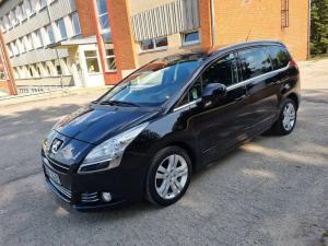 Melns Peugeot 5008 2012 Jēkabpils, ar dzinēja tilpumu 2.00 L un nobraukumu 252 tūkst. km par 5450 €, foto  vietnē AUTOMOTO.COM.LV