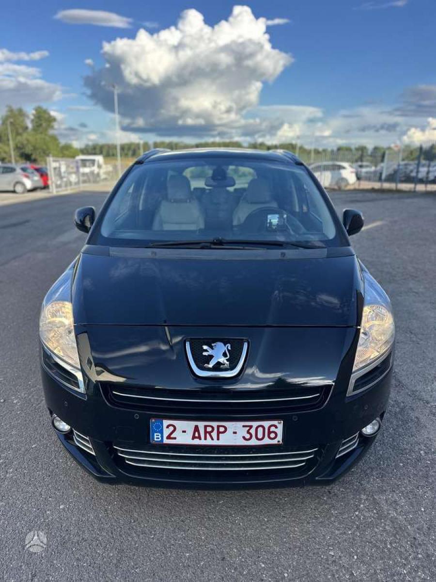 Melns Peugeot 5008 2012 Tauragė, ar dzinēja tilpumu 1.60 L un nobraukumu 220 tūkst. km par 4150 €, foto 6 vietnē AUTOMOTO.COM.LV