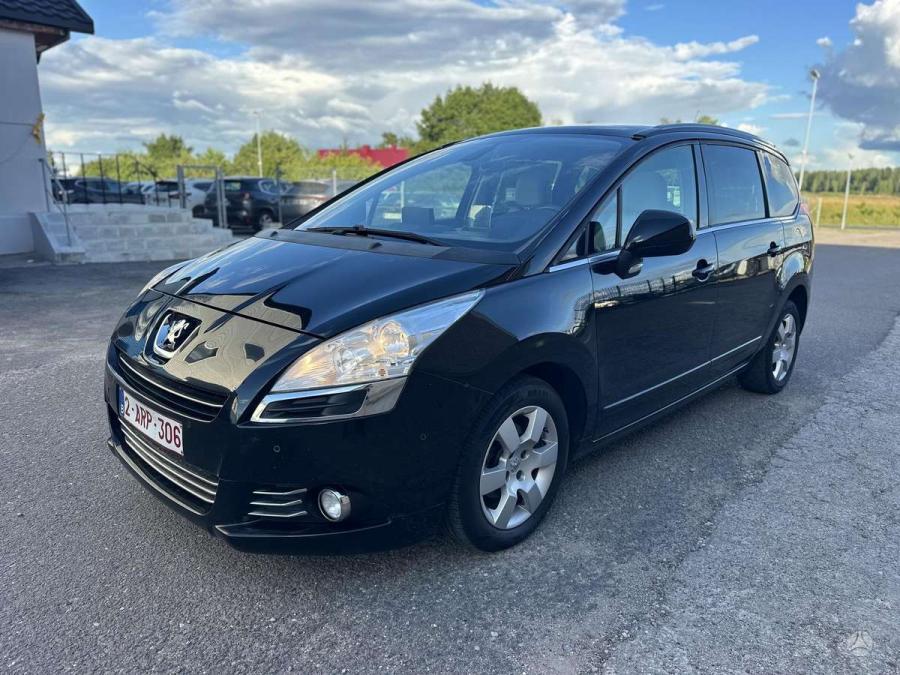 Melns Peugeot 5008 2012 Tauragė, ar dzinēja tilpumu 1.60 L un nobraukumu 220 tūkst. km par 4150 €, foto 7 vietnē AUTOMOTO.COM.LV