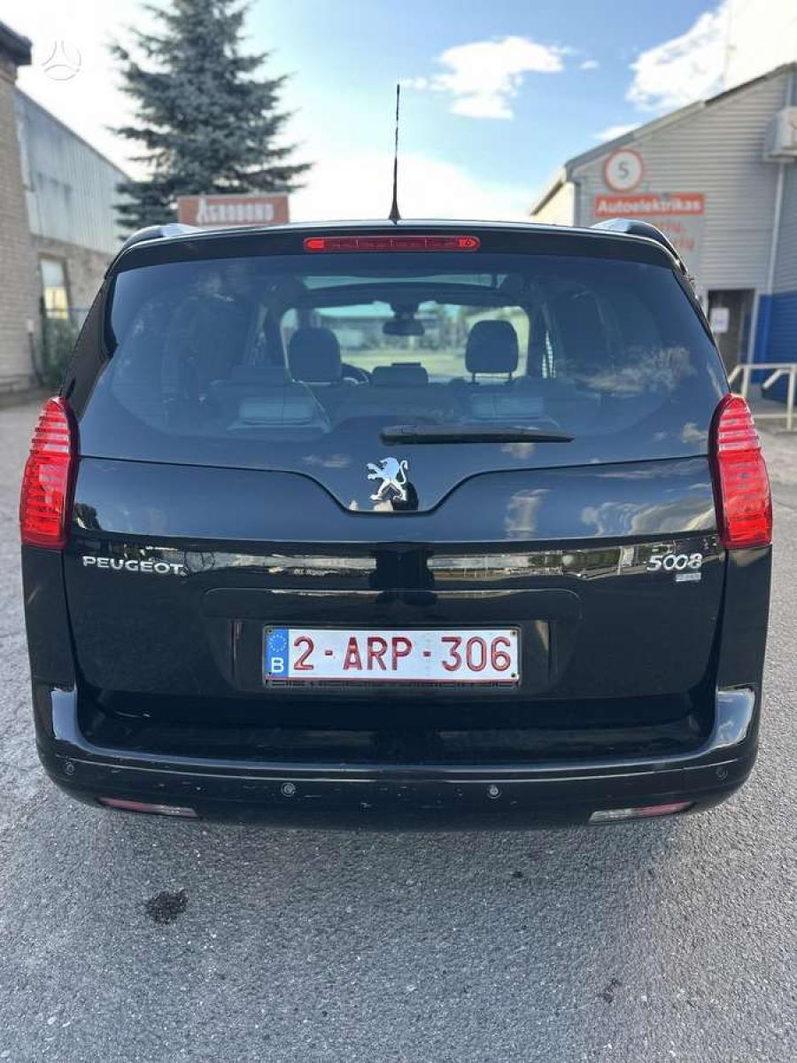 Melns Peugeot 5008 2012 Tauragė, ar dzinēja tilpumu 1.60 L un nobraukumu 220 tūkst. km par 4150 €, foto 10 vietnē AUTOMOTO.COM.LV