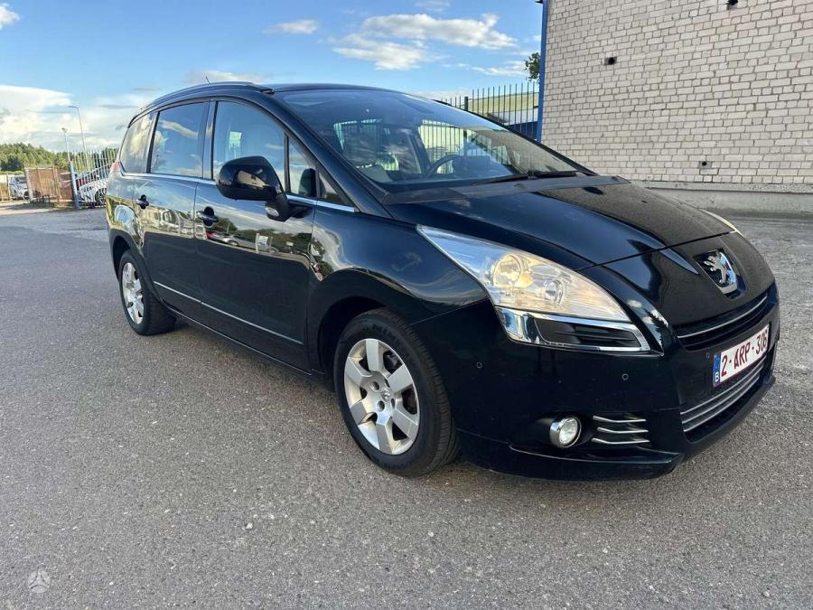 Melns Peugeot 5008 2012 Tauragė, ar dzinēja tilpumu 1.60 L un nobraukumu 220 tūkst. km par 4150 €, foto 13 vietnē AUTOMOTO.COM.LV