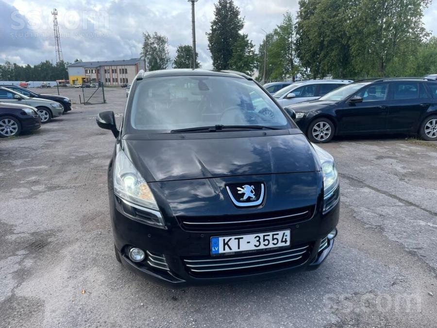 Melns Peugeot 5008 2013 Talsi, ar dzinēja tilpumu 2.00 L un nobraukumu 340 tūkst. km par 5950 €, foto 2 vietnē AUTOMOTO.COM.LV