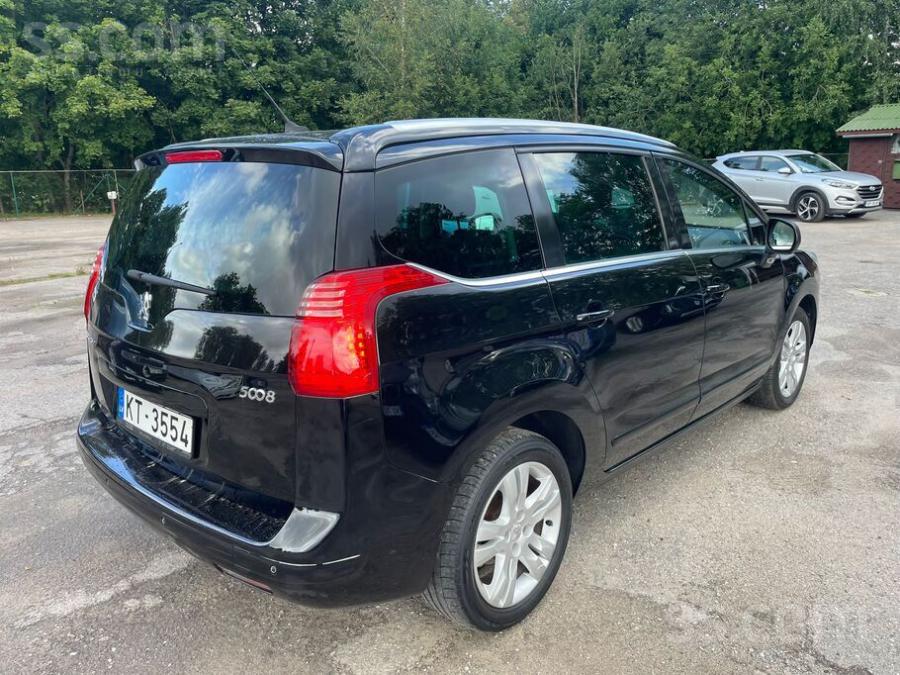 Melns Peugeot 5008 2013 Talsi, ar dzinēja tilpumu 2.00 L un nobraukumu 340 tūkst. km par 5950 €, foto 4 vietnē AUTOMOTO.COM.LV