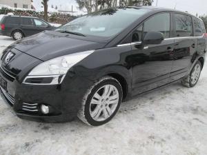 Black Peugeot 5008 2013 in Kelme, with an engine capacity of 2.00 L and mileage of 237 thousand km for 4450 €, photo  on AUTOMOTO.COM.LV