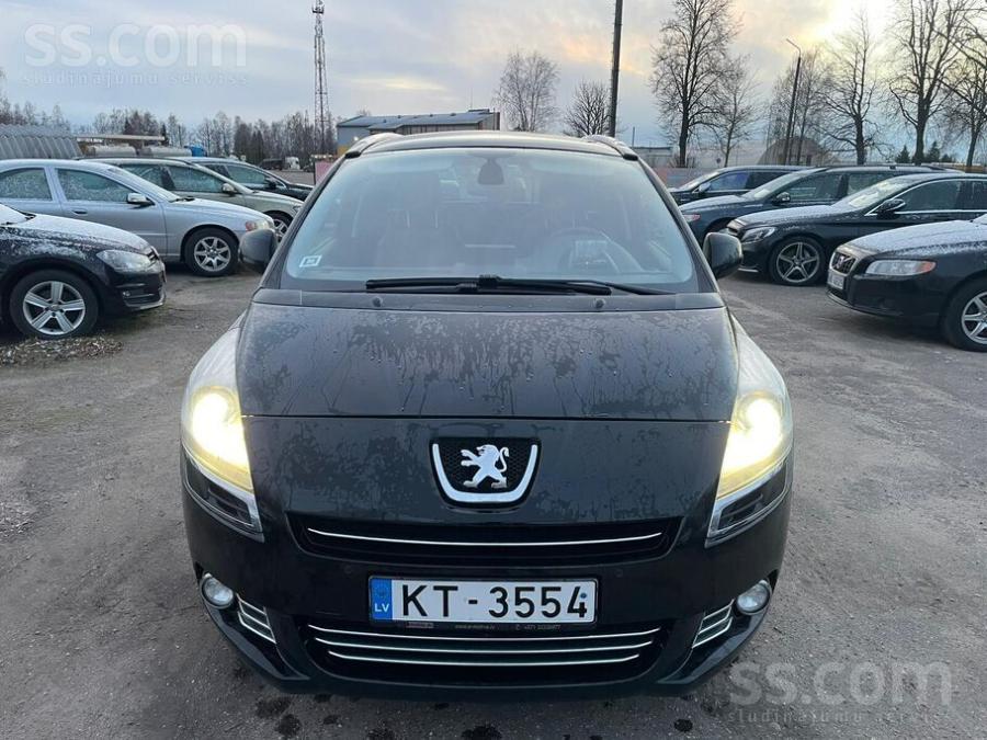Melns Peugeot 5008 2013 Talsi, ar dzinēja tilpumu 2.00 L un nobraukumu 340 tūkst. km par 5500 €, foto 3 vietnē AUTOMOTO.COM.LV