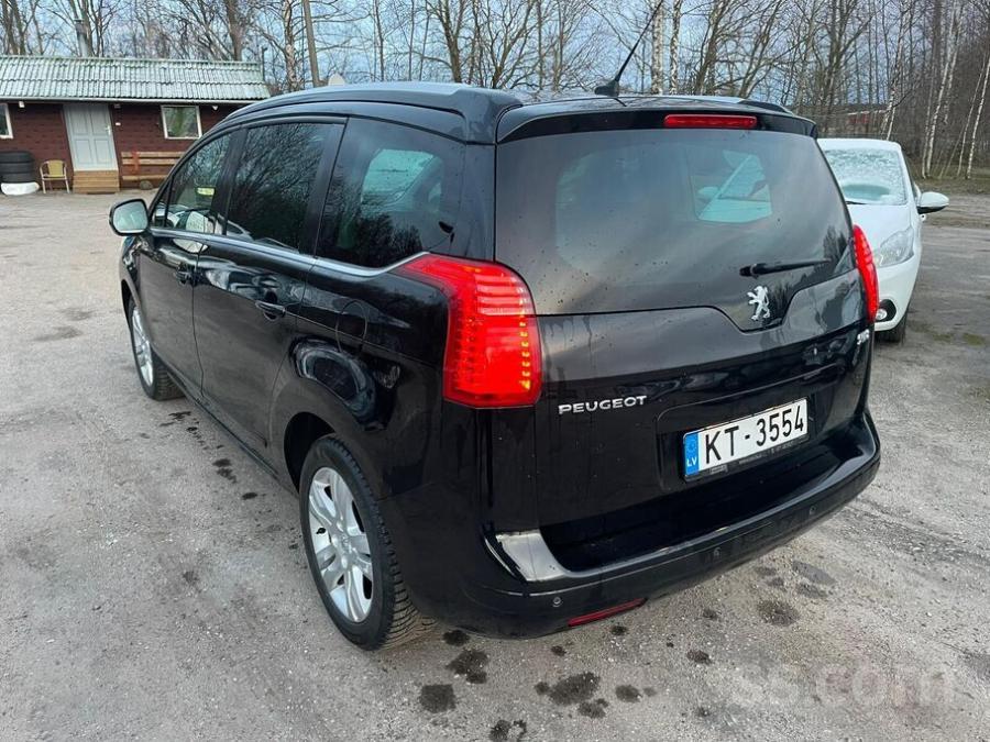 Melns Peugeot 5008 2013 Talsi, ar dzinēja tilpumu 2.00 L un nobraukumu 340 tūkst. km par 5500 €, foto 5 vietnē AUTOMOTO.COM.LV