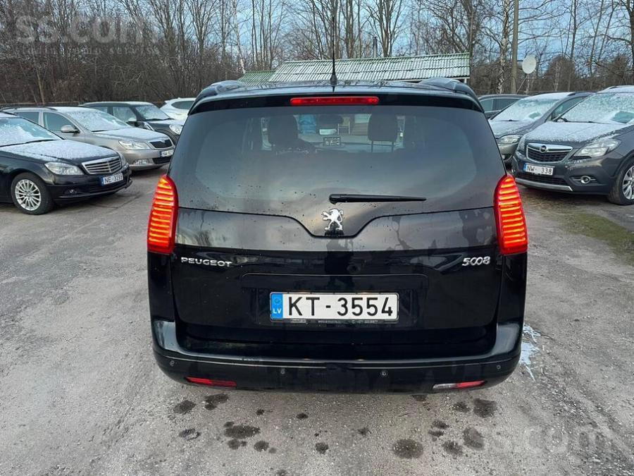 Melns Peugeot 5008 2013 Talsi, ar dzinēja tilpumu 2.00 L un nobraukumu 340 tūkst. km par 5500 €, foto 6 vietnē AUTOMOTO.COM.LV