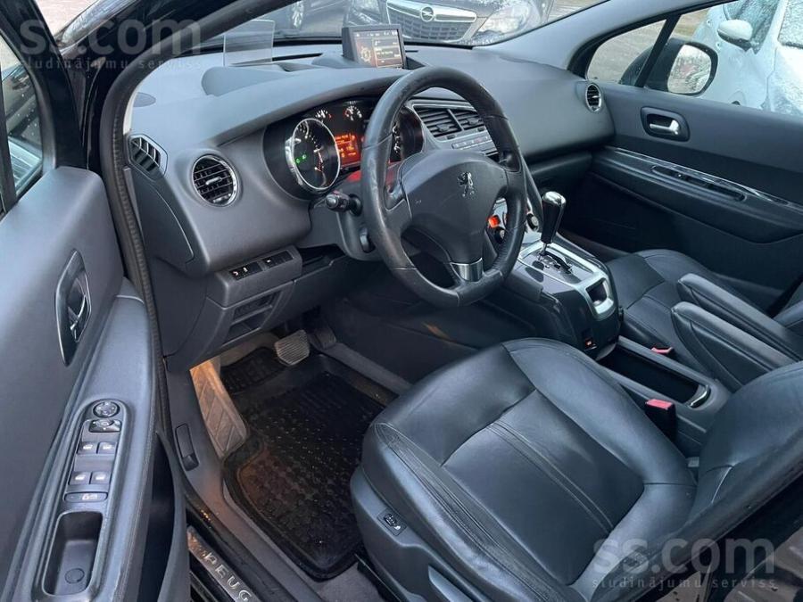 Melns Peugeot 5008 2013 Talsi, ar dzinēja tilpumu 2.00 L un nobraukumu 340 tūkst. km par 5500 €, foto 8 vietnē AUTOMOTO.COM.LV