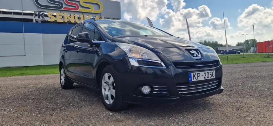 Melns Peugeot 5008 2013 Daugavpils, ar dzinēja tilpumu 2.00 L un nobraukumu 228 tūkst. km par 4350 €, foto 8 vietnē AUTOMOTO.COM.LV
