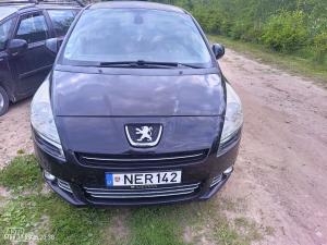 Melns Peugeot 5008 2013 Tauragė, ar dzinēja tilpumu 1.60 L un nobraukumu 232 tūkst. km par 3650 €, foto 4 vietnē AUTOMOTO.COM.LV