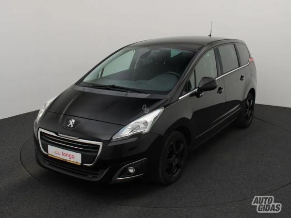 Melns Peugeot 5008 2014 Viļņa, ar dzinēja tilpumu 1.60 L un nobraukumu 173 tūkst. km par 5799 €, foto 1 vietnē AUTOMOTO.COM.LV