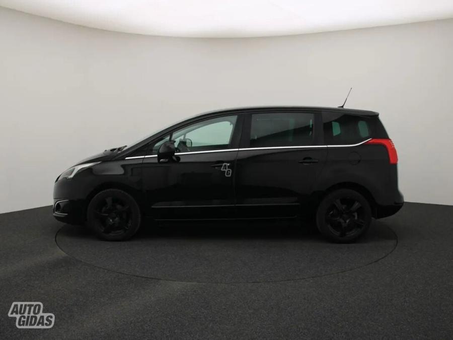 Black Peugeot 5008 2014 in Vilnius, with an engine capacity of 1.60 L and mileage of 173 thousand km for 5799 €, photo 7 on AUTOMOTO.COM.LV
