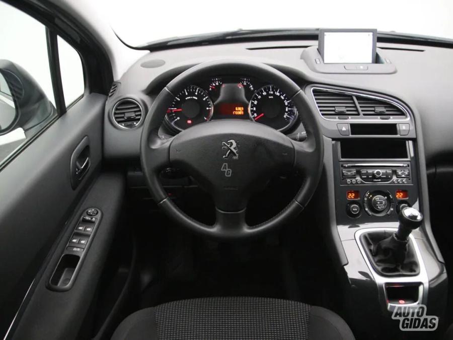 Black Peugeot 5008 2014 in Vilnius, with an engine capacity of 1.60 L and mileage of 173 thousand km for 5799 €, photo 18 on AUTOMOTO.COM.LV