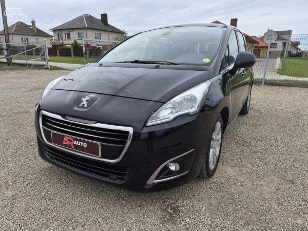 Black Peugeot 5008 2014 in Vilnius, with an engine capacity of 1.60 L and mileage of 250 thousand km for 5350 €, photo 1 on AUTOMOTO.COM.LV