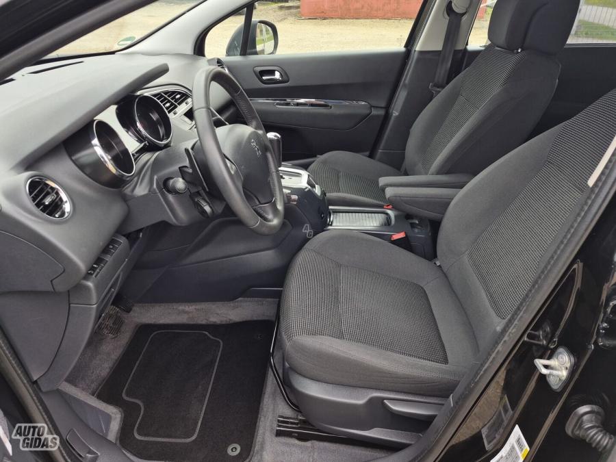 Black Peugeot 5008 2014 in Vilnius, with an engine capacity of 1.60 L and mileage of 250 thousand km for 5350 €, photo 13 on AUTOMOTO.COM.LV