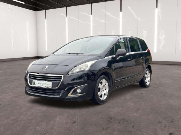 Melns Peugeot 5008 2014 Viļņa, ar dzinēja tilpumu 1.56 L un nobraukumu 206 tūkst. km par 5650 €, foto 1 vietnē AUTOMOTO.COM.LV