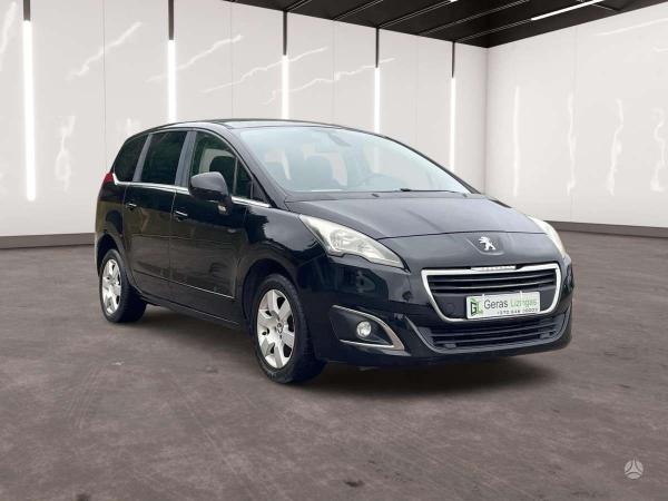 Melns Peugeot 5008 2014 Viļņa, ar dzinēja tilpumu 1.56 L un nobraukumu 206 tūkst. km par 5650 €, foto 3 vietnē AUTOMOTO.COM.LV