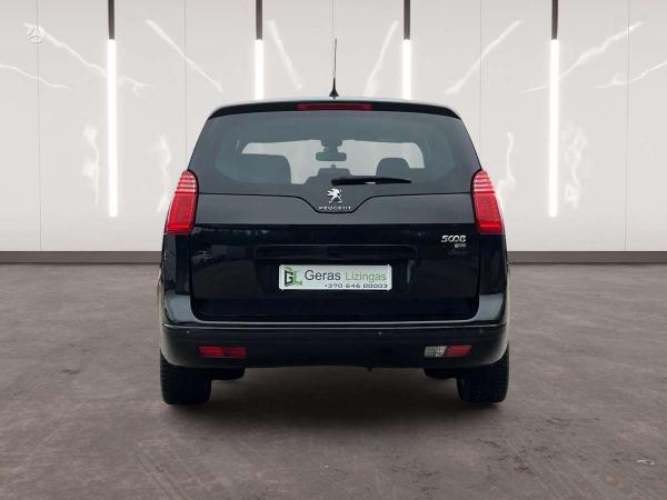 Melns Peugeot 5008 2014 Viļņa, ar dzinēja tilpumu 1.56 L un nobraukumu 206 tūkst. km par 5650 €, foto 5 vietnē AUTOMOTO.COM.LV