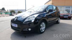 Black Peugeot 5008 2014 in Ogre, with an engine capacity of 1.60 L and mileage of 215 thousand km for 4995 €, photo 1 on AUTOMOTO.COM.LV