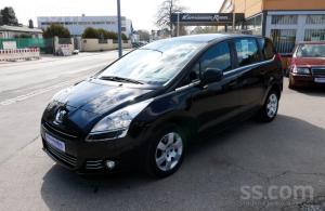 Black Peugeot 5008 2014 in Ogre, with an engine capacity of 1.60 L and mileage of 215 thousand km for 4995 €, photo 4 on AUTOMOTO.COM.LV