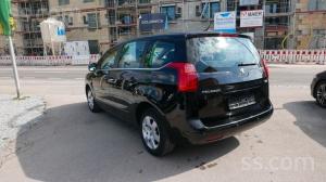 Black Peugeot 5008 2014 in Ogre, with an engine capacity of 1.60 L and mileage of 215 thousand km for 4995 €, photo 10 on AUTOMOTO.COM.LV