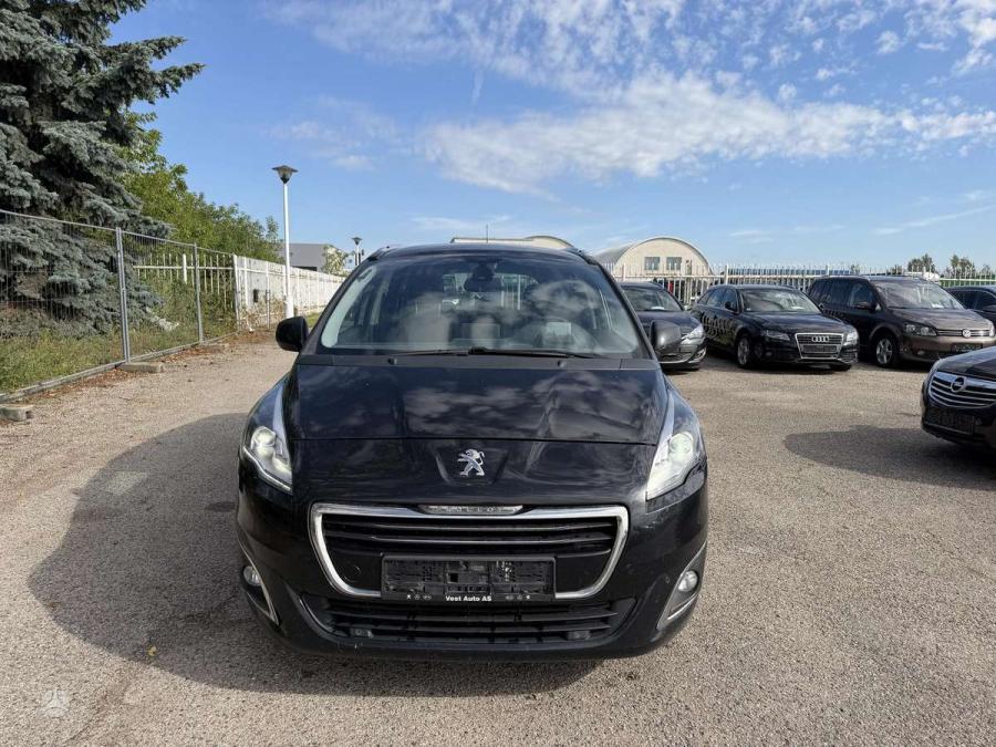 Melns Peugeot 5008 2014 Marijampole, ar dzinēja tilpumu 1.56 L un nobraukumu 245 tūkst. km par 4350 €, foto 5 vietnē AUTOMOTO.COM.LV