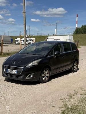 Black Peugeot 5008 2015 in Vilnius, with an engine capacity of 1.56 L and mileage of 260 thousand km for 4500 €, photo  on AUTOMOTO.COM.LV
