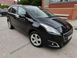Melns Peugeot 5008 2015 Klaipėda, ar dzinēja tilpumu 1.56 L un nobraukumu 235 tūkst. km par 3999 €, foto  vietnē AUTOMOTO.COM.LV