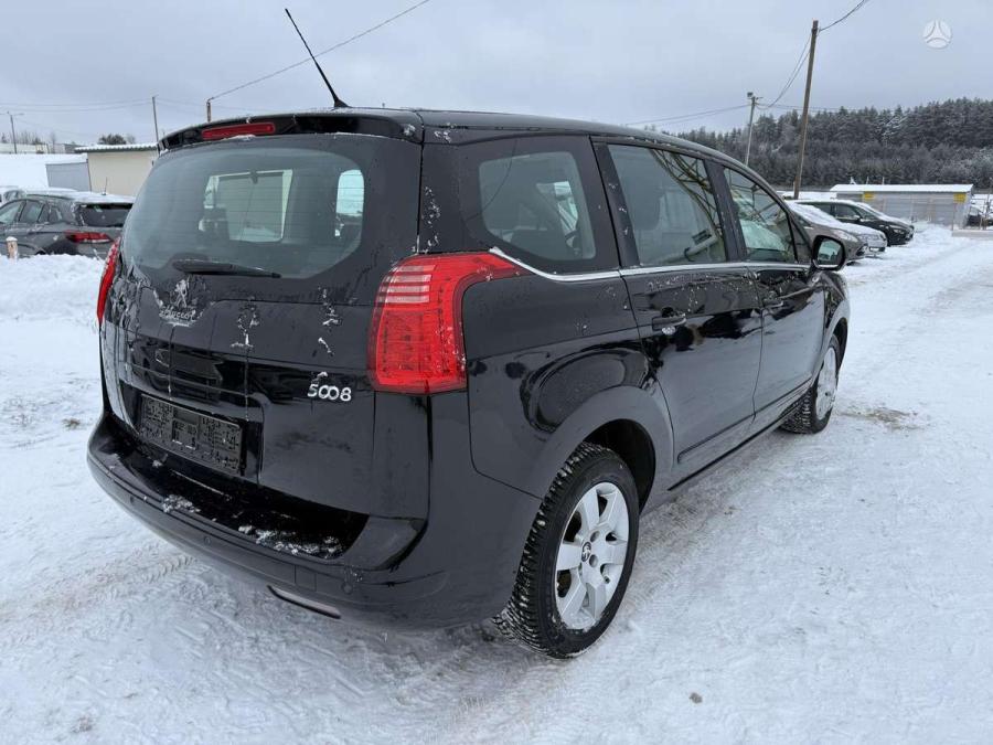 Melns Peugeot 5008 2016 Viļņa, ar dzinēja tilpumu 1.56 L un nobraukumu 213 tūkst. km par 6300 €, foto 7 vietnē AUTOMOTO.COM.LV