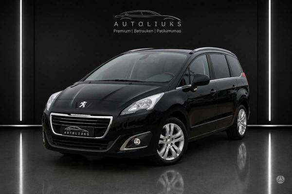 Melns Peugeot 5008 2016 Tauragė, ar dzinēja tilpumu 1.60 L un nobraukumu 227 tūkst. km par 5000 €, foto 1 vietnē AUTOMOTO.COM.LV