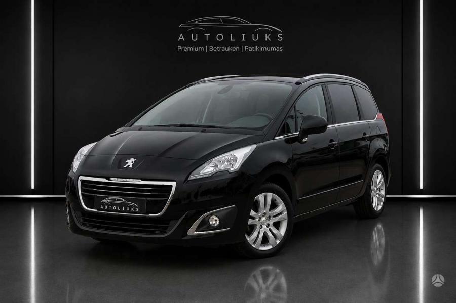 Melns Peugeot 5008 2016 Tauragė, ar dzinēja tilpumu 1.60 L un nobraukumu 227 tūkst. km par 5000 €, foto 1 vietnē AUTOMOTO.COM.LV