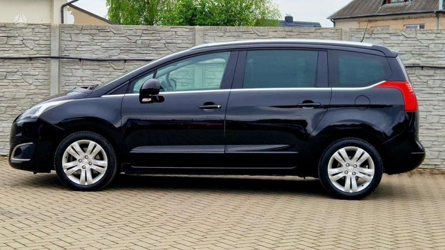 Melns Peugeot 5008 2016 Tauragė, ar dzinēja tilpumu 1.60 L un nobraukumu 227 tūkst. km par 5000 €, foto 5 vietnē AUTOMOTO.COM.LV