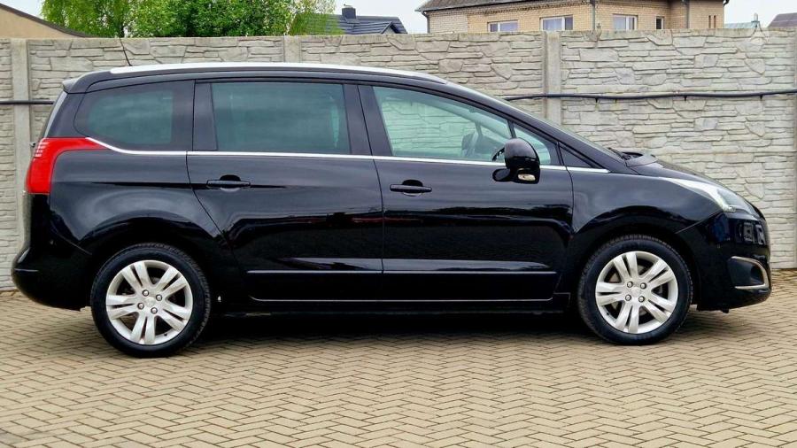Melns Peugeot 5008 2016 Tauragė, ar dzinēja tilpumu 1.60 L un nobraukumu 227 tūkst. km par 5000 €, foto 6 vietnē AUTOMOTO.COM.LV