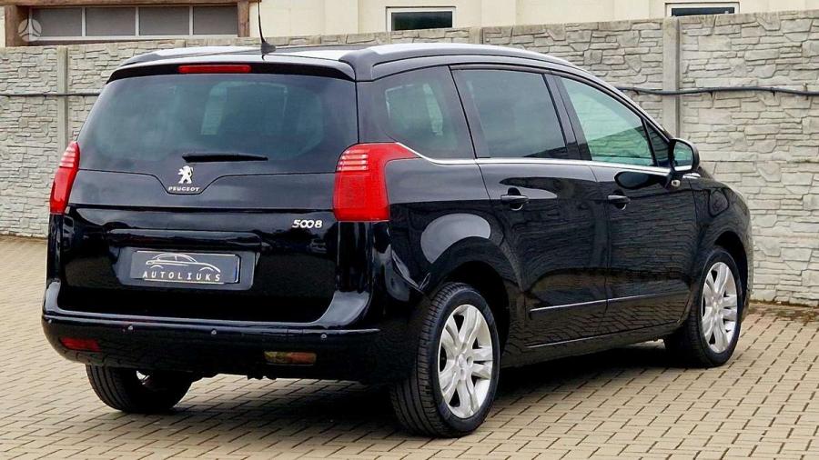 Melns Peugeot 5008 2016 Tauragė, ar dzinēja tilpumu 1.60 L un nobraukumu 227 tūkst. km par 5000 €, foto 7 vietnē AUTOMOTO.COM.LV