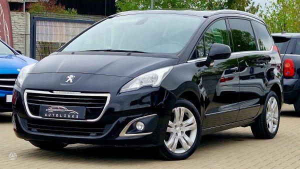 Black Peugeot 5008 2016 in Taurage, with an engine capacity of 1.60 L and mileage of 227 thousand km for 5000 €, photo 8 on AUTOMOTO.COM.LV