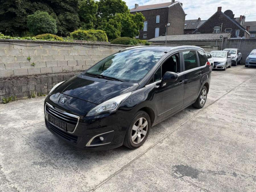 Melns Peugeot 5008 2016 Ukmergė, ar dzinēja tilpumu 1.56 L un nobraukumu 215 tūkst. km par 5350 €, foto 1 vietnē AUTOMOTO.COM.LV