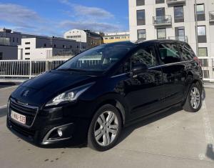 Black Peugeot 5008 2016 in Vilnius, with an engine capacity of 1.60 L and mileage of 163 thousand km for 7260 €, photo  on AUTOMOTO.COM.LV