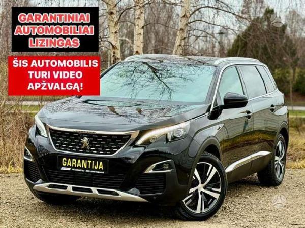 Melns Peugeot 5008 2017 Šauļi, ar dzinēja tilpumu 1.20 L un nobraukumu 153 tūkst. km par 13750 €, foto 2 vietnē AUTOMOTO.COM.LV