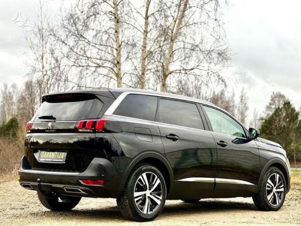 Melns Peugeot 5008 2017 Šauļi, ar dzinēja tilpumu 1.20 L un nobraukumu 153 tūkst. km par 13750 €, foto 4 vietnē AUTOMOTO.COM.LV