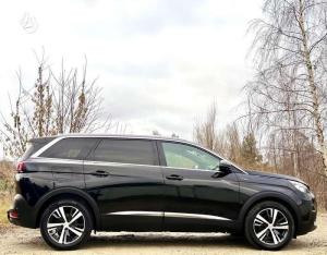 Black Peugeot 5008 2017 in Siauliai, with an engine capacity of 1.20 L and mileage of 153 thousand km for 13750 €, photo 14 on AUTOMOTO.COM.LV