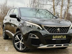 Black Peugeot 5008 2017 in Siauliai, with an engine capacity of 1.20 L and mileage of 153 thousand km for 13750 €, photo 15 on AUTOMOTO.COM.LV