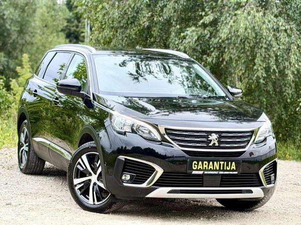 Black Peugeot 5008 2018 in Siauliai, with an engine capacity of 1.50 L and mileage of 182 thousand km for 14500 €, photo 1 on AUTOMOTO.COM.LV