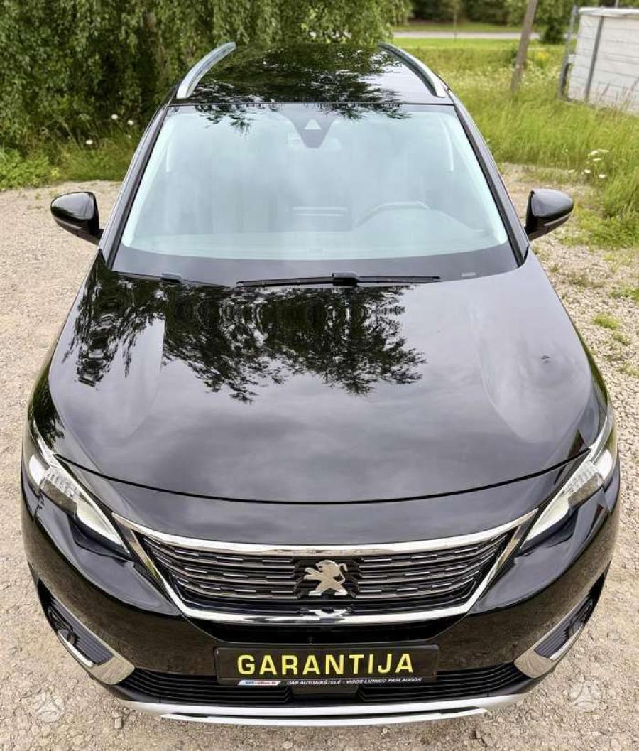 Black Peugeot 5008 2018 in Siauliai, with an engine capacity of 1.50 L and mileage of 182 thousand km for 14500 €, photo 24 on AUTOMOTO.COM.LV