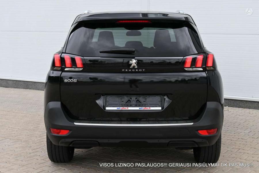 Black Peugeot 5008 2018 in Kretinga, with an engine capacity of 1.20 L and mileage of 217 thousand km for 9999 €, photo 9 on AUTOMOTO.COM.LV