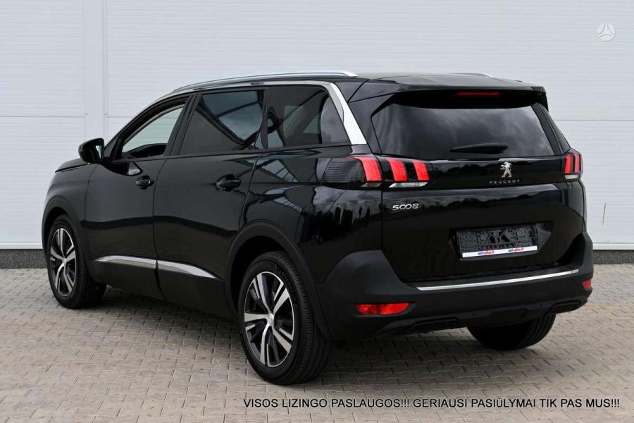 Black Peugeot 5008 2018 in Kretinga, with an engine capacity of 1.20 L and mileage of 217 thousand km for 9999 €, photo 10 on AUTOMOTO.COM.LV