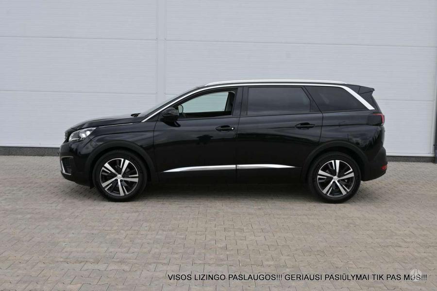 Black Peugeot 5008 2018 in Kretinga, with an engine capacity of 1.20 L and mileage of 217 thousand km for 9999 €, photo 13 on AUTOMOTO.COM.LV