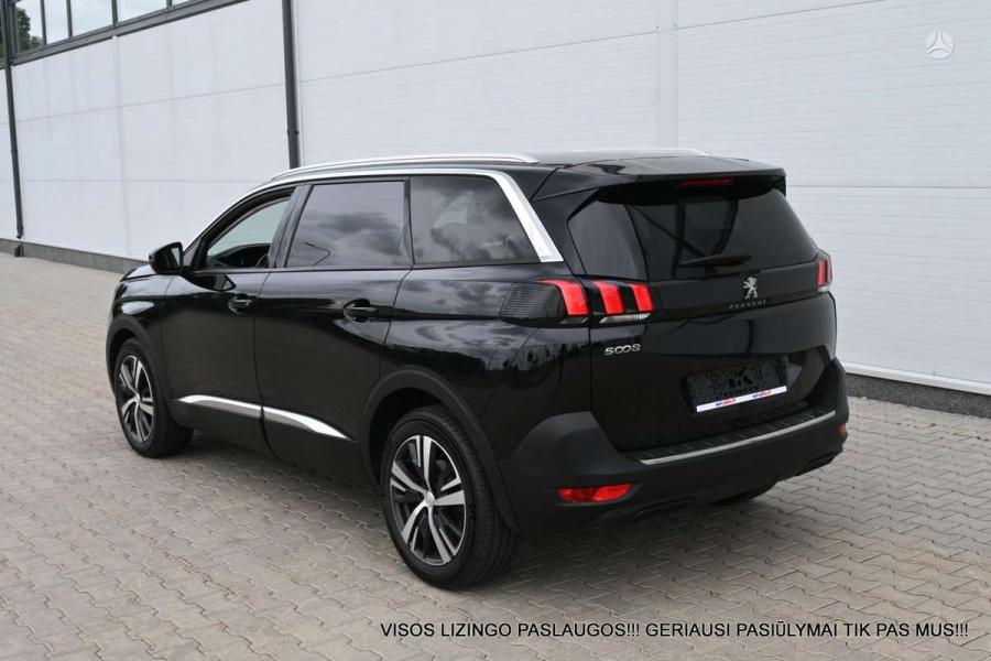 Black Peugeot 5008 2018 in Kretinga, with an engine capacity of 1.20 L and mileage of 217 thousand km for 9999 €, photo 15 on AUTOMOTO.COM.LV