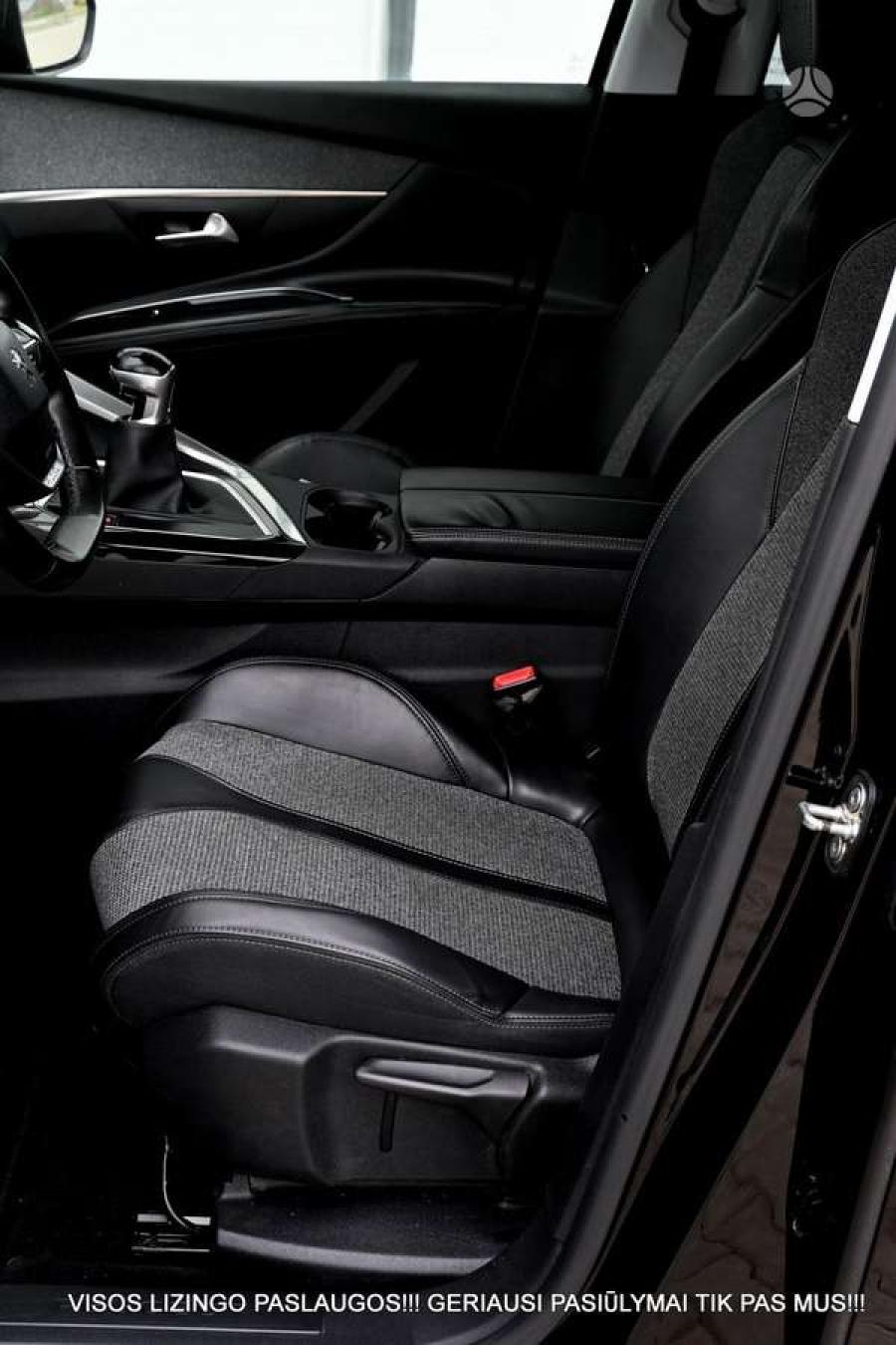 Black Peugeot 5008 2018 in Kretinga, with an engine capacity of 1.20 L and mileage of 217 thousand km for 9999 €, photo 19 on AUTOMOTO.COM.LV