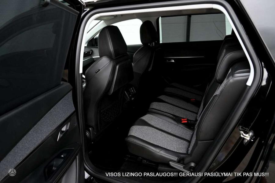 Black Peugeot 5008 2018 in Kretinga, with an engine capacity of 1.20 L and mileage of 217 thousand km for 9999 €, photo 24 on AUTOMOTO.COM.LV